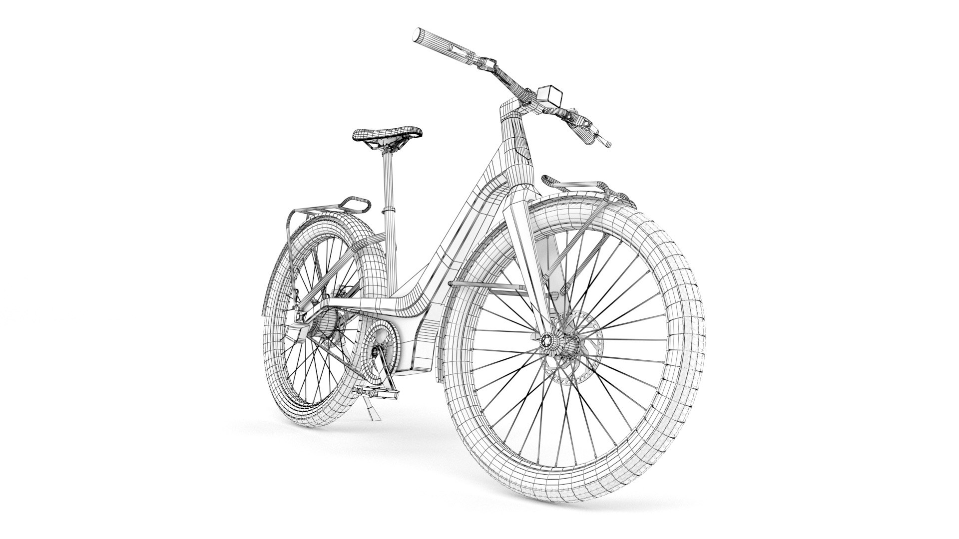 Serial One Rush City Step Thru 3D Model - TurboSquid 1911879