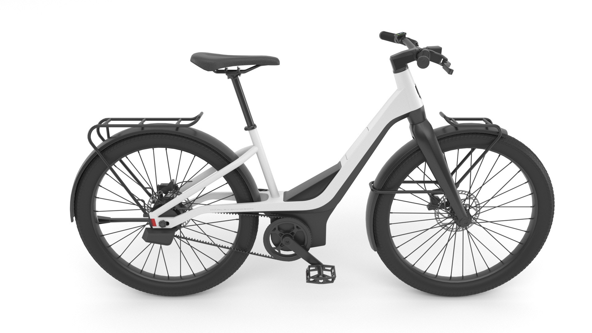 Serial One Rush City Step Thru 3D Model - TurboSquid 1911879