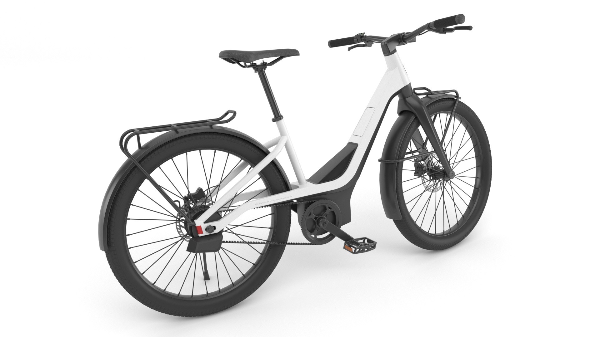 Serial One Rush City Step Thru 3D model - TurboSquid 1911879