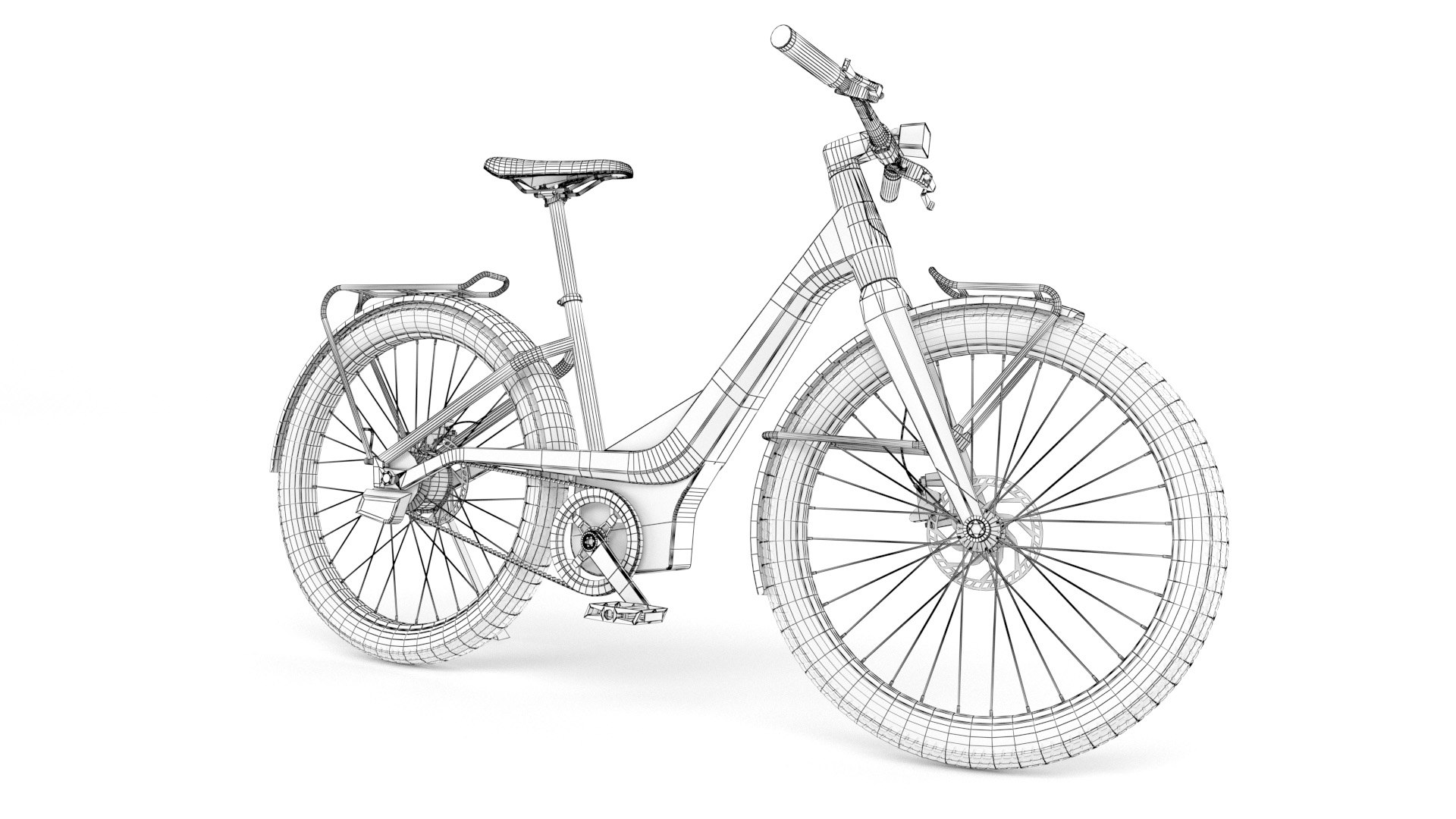 Serial One Rush City Step Thru 3D Model - TurboSquid 1911879