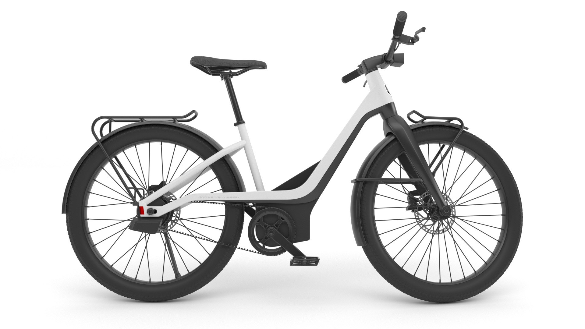 Serial One Rush City Step Thru 3D Model - TurboSquid 1911879