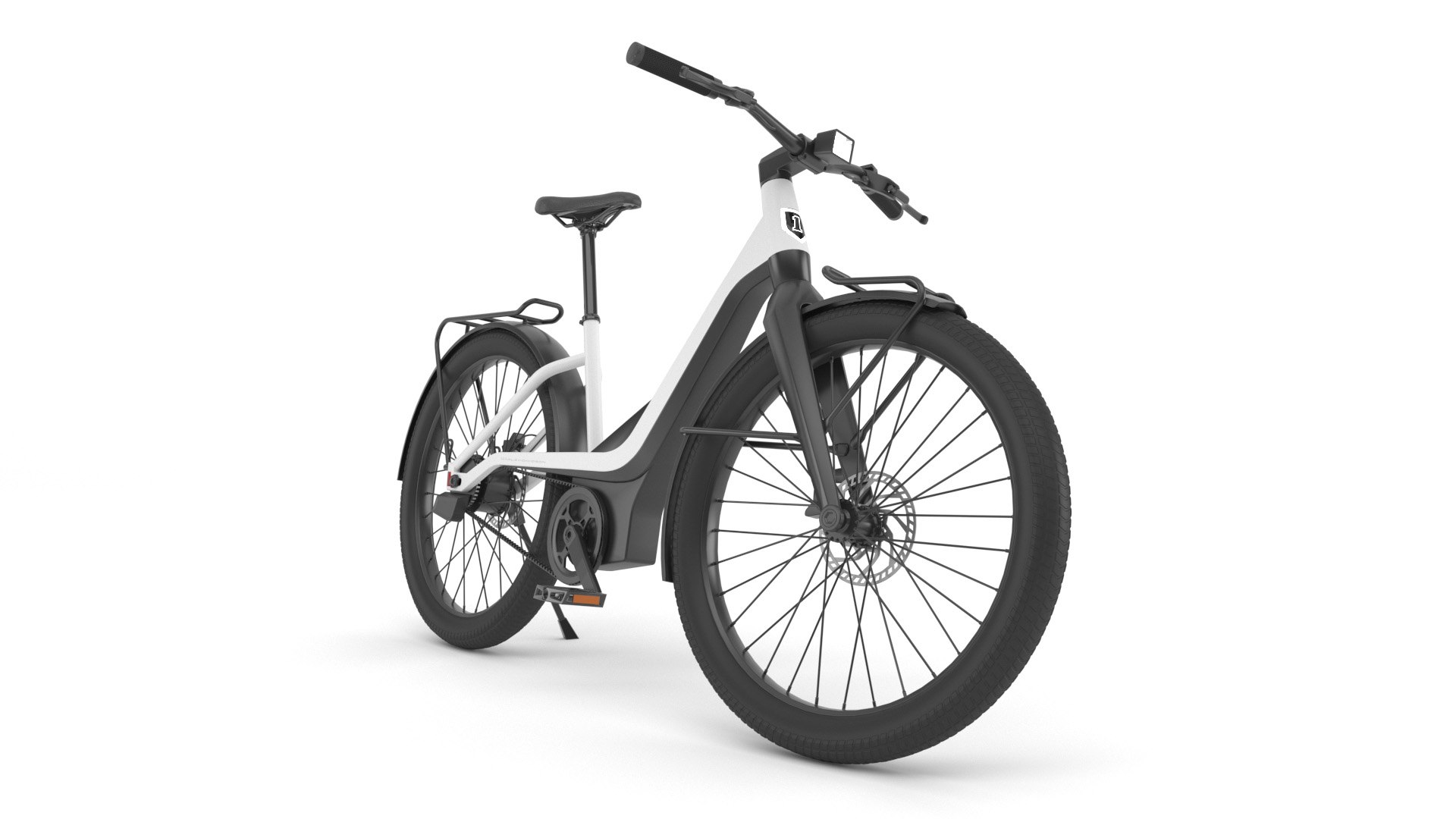 Serial One Rush City Step Thru 3D Model - TurboSquid 1911879