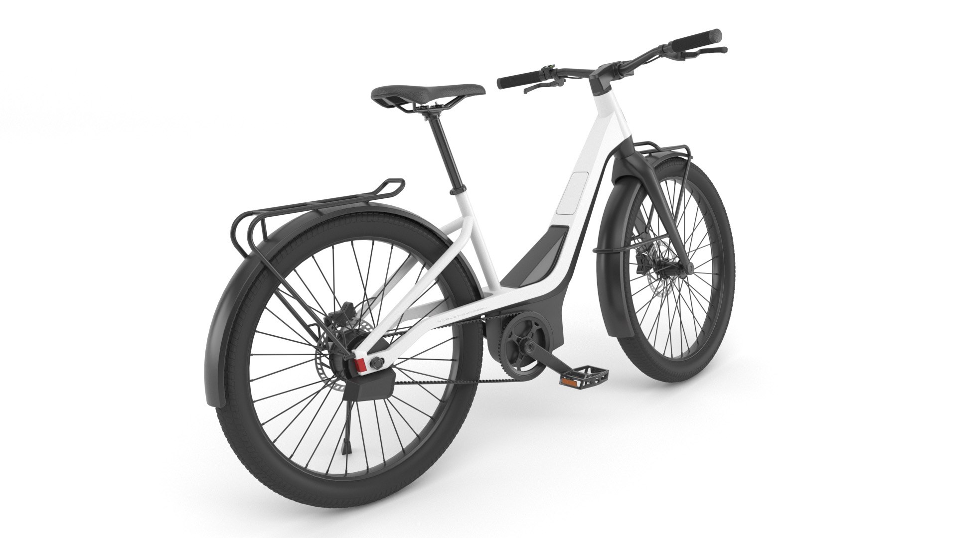Serial One Rush City Step Thru 3D Model - TurboSquid 1911879