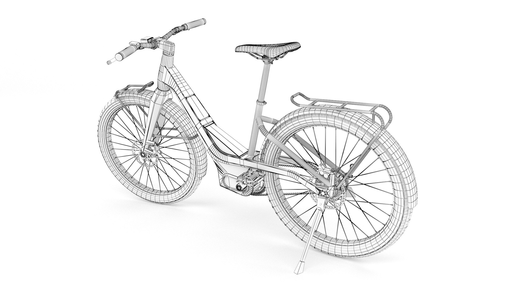 Serial One Rush City Step Thru 3D Model - TurboSquid 1911879
