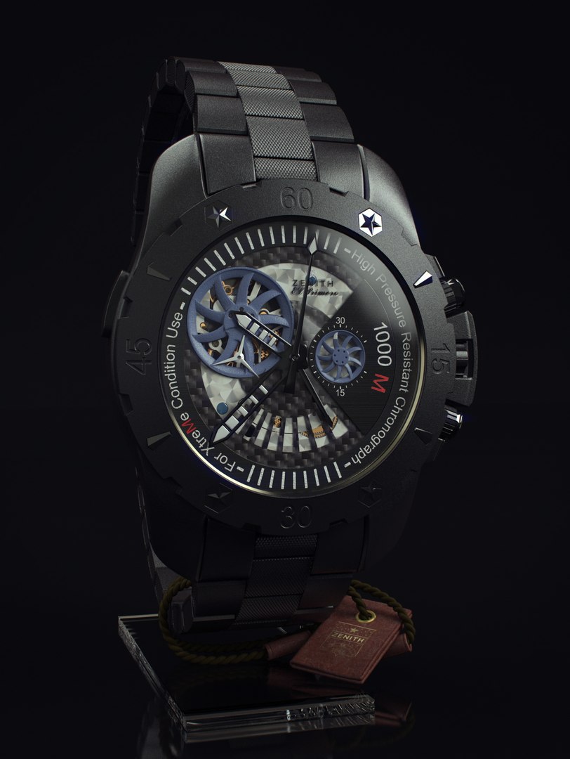 3d Model Zenith Defy Xtreme