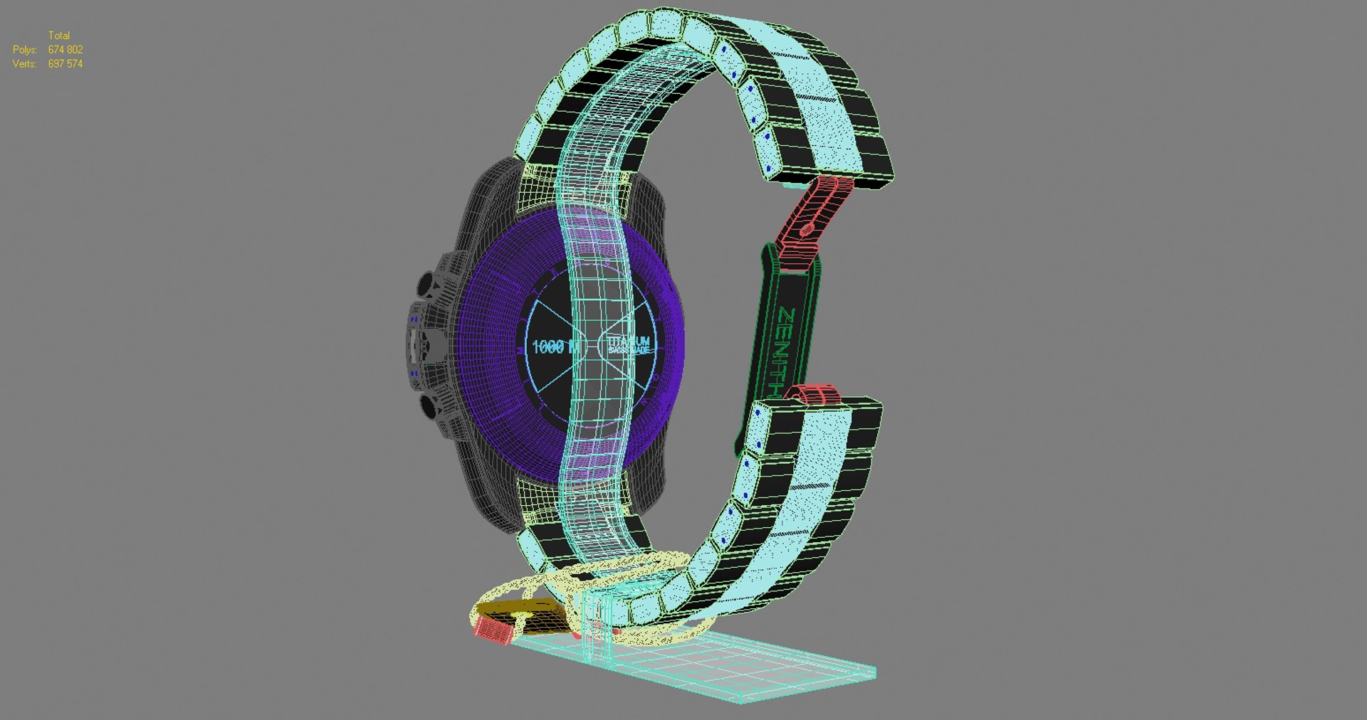 3d Model Zenith Defy Xtreme