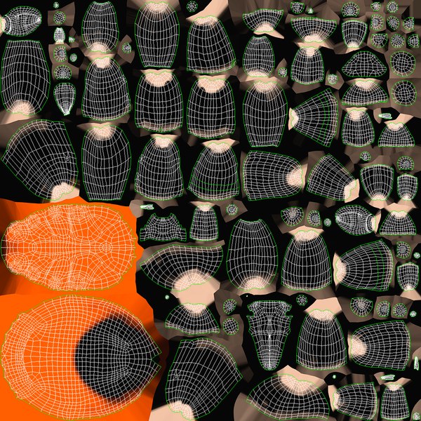 Tick Fur 3D model - TurboSquid 1853462