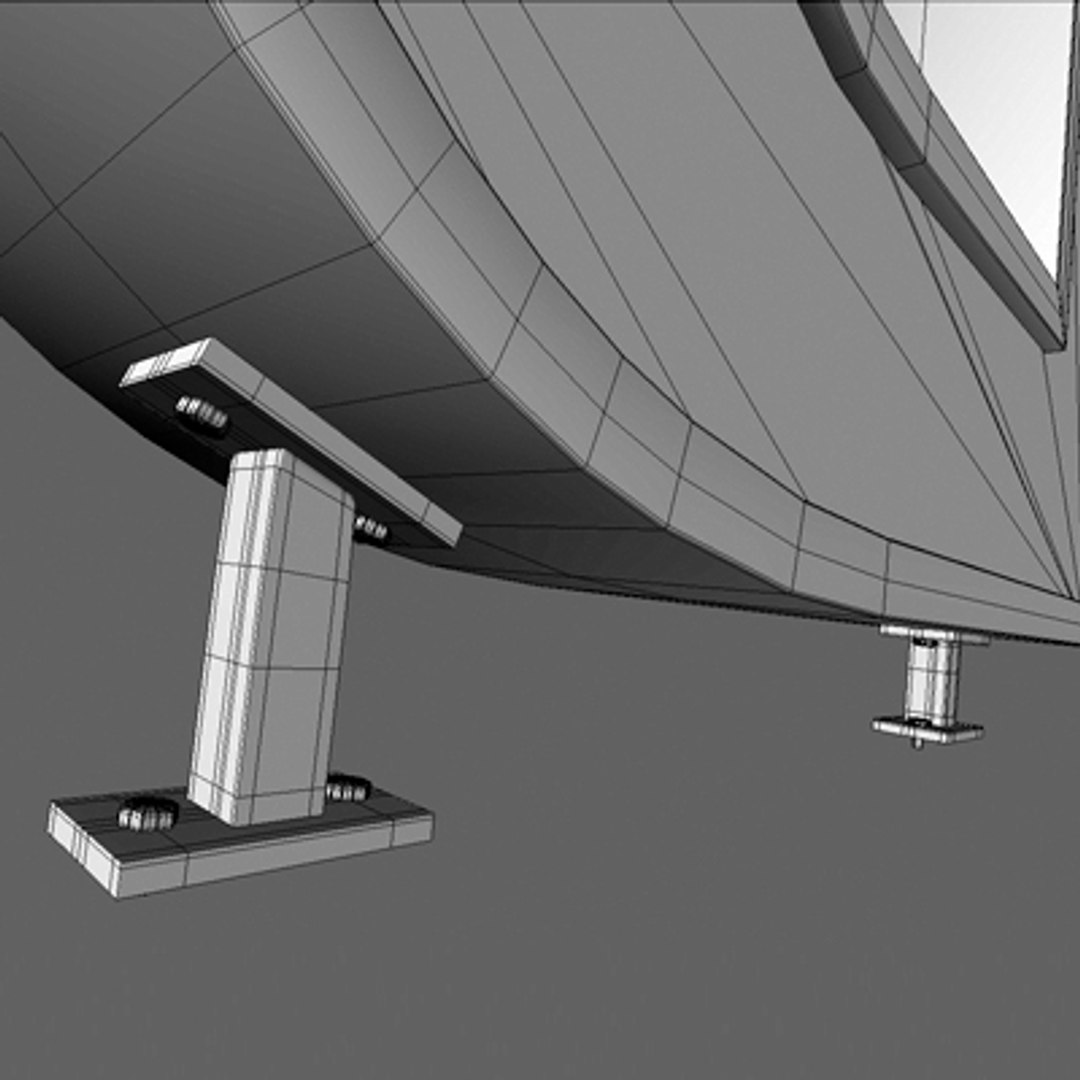 3d Model Neon Roof Sign Alphabet