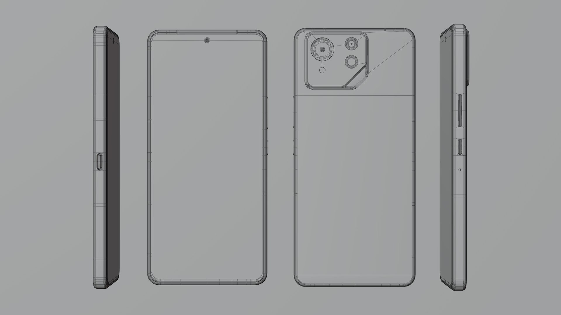 Asus ROG 8 Pro 3D Model - TurboSquid 2179792