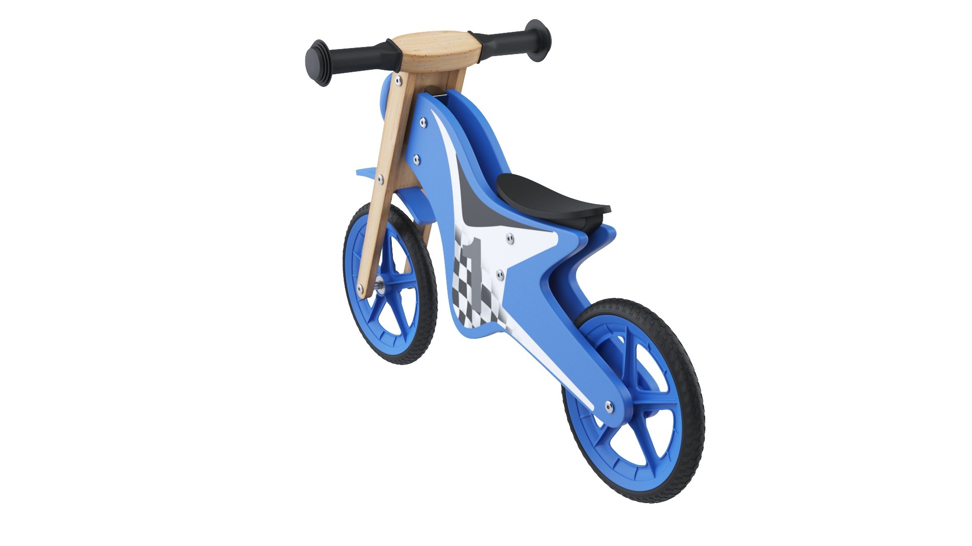 Balance Bike 3D Model - TurboSquid 1726600