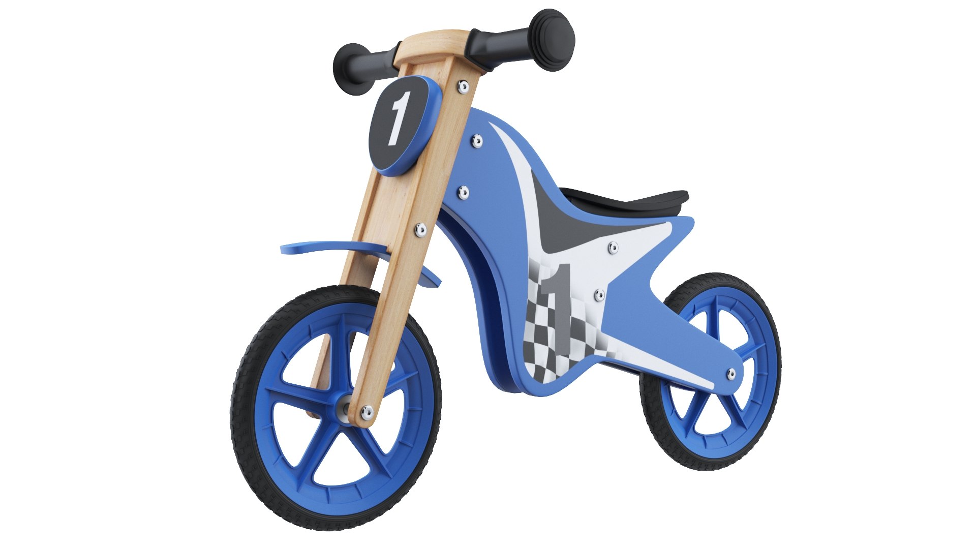 Balance Bike 3D Model - TurboSquid 1726600