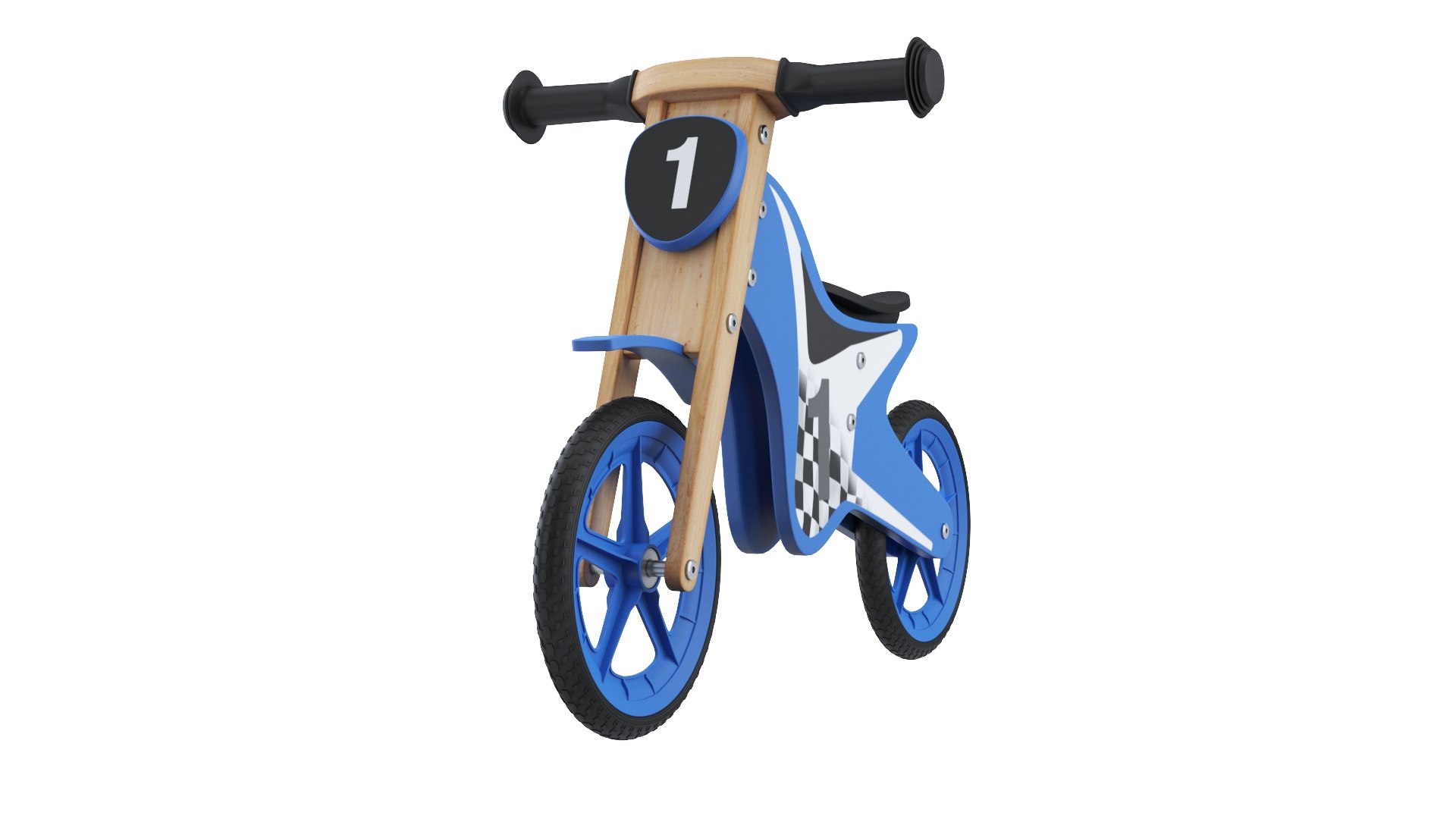 Balance Bike 3D Model - TurboSquid 1726600