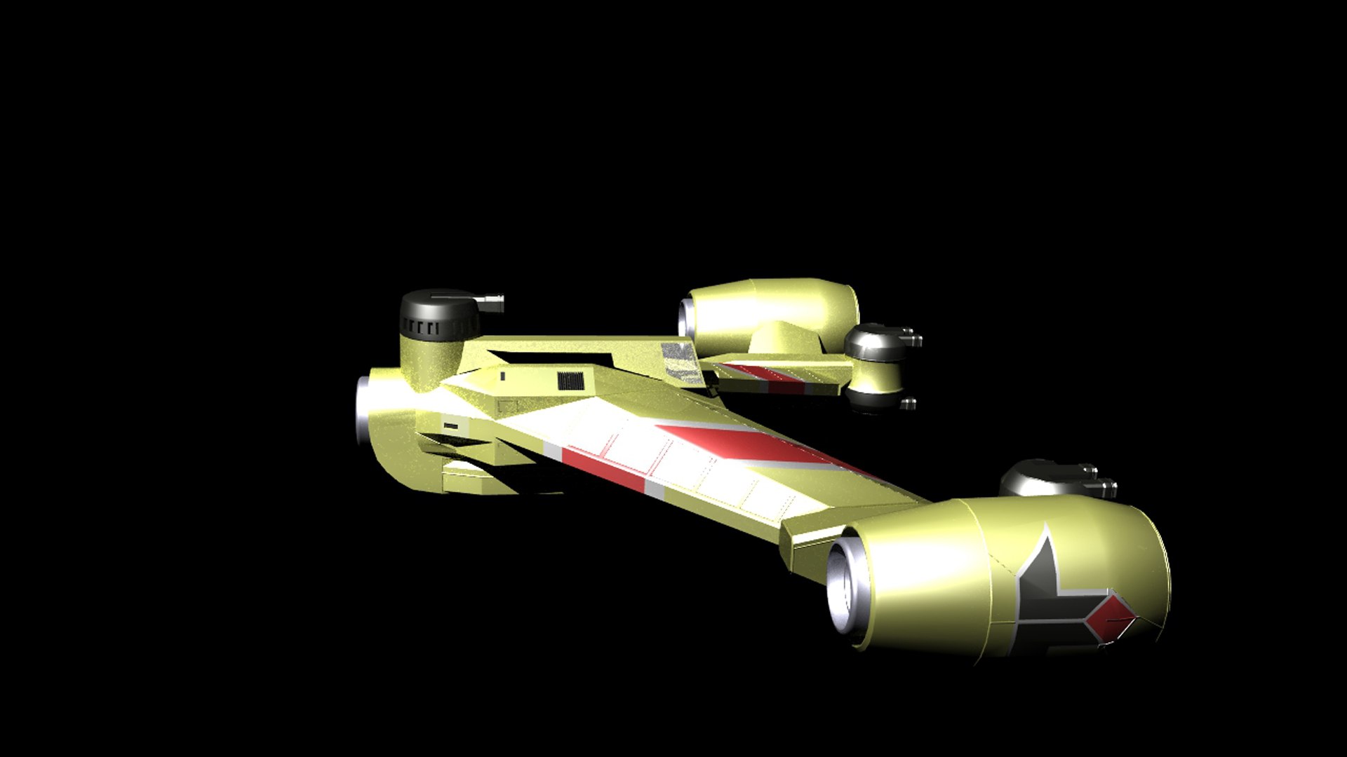 Kodan Deck Fighter Model - TurboSquid 2146650