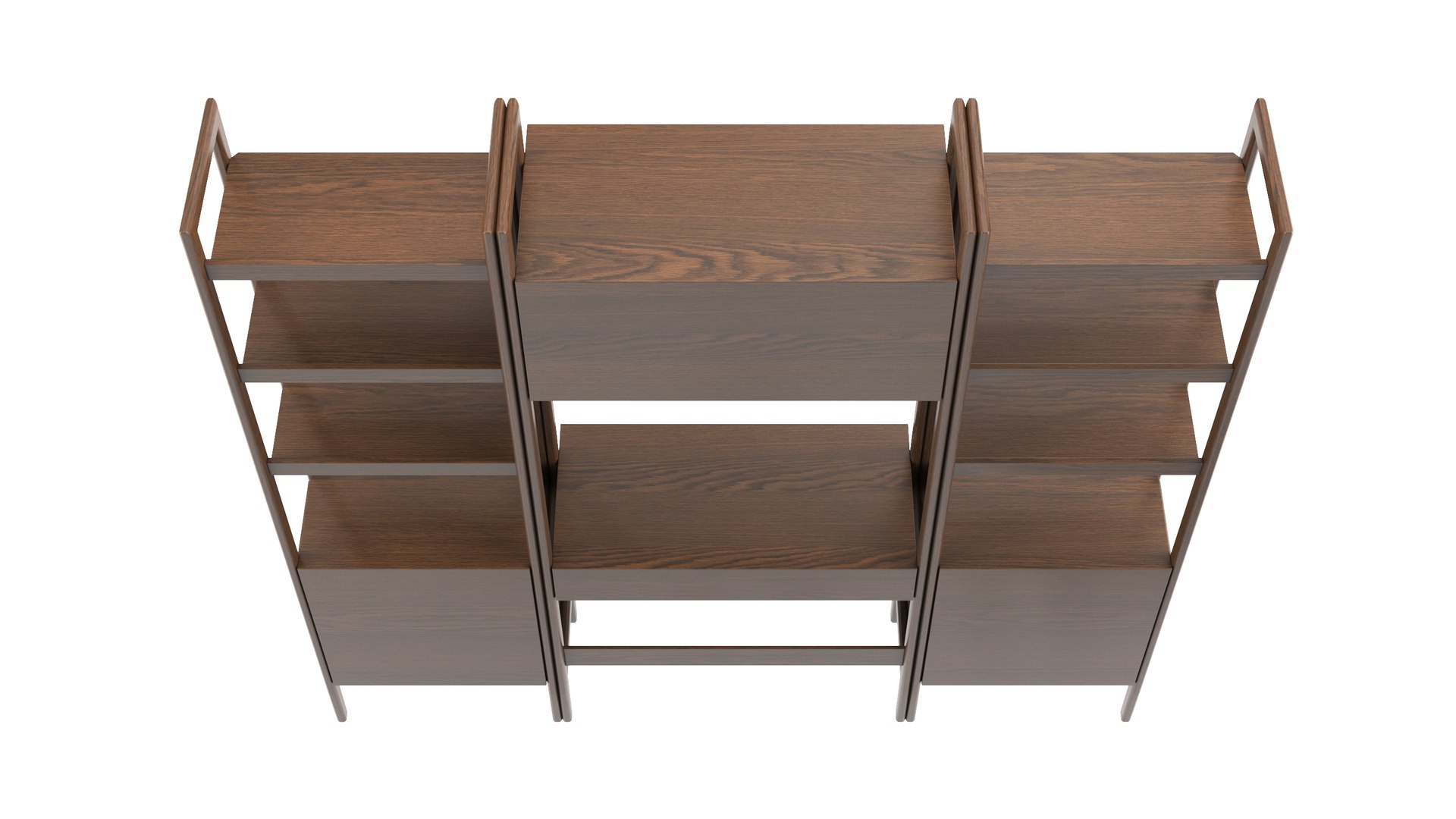 Bookcase 3D - TurboSquid 2189219