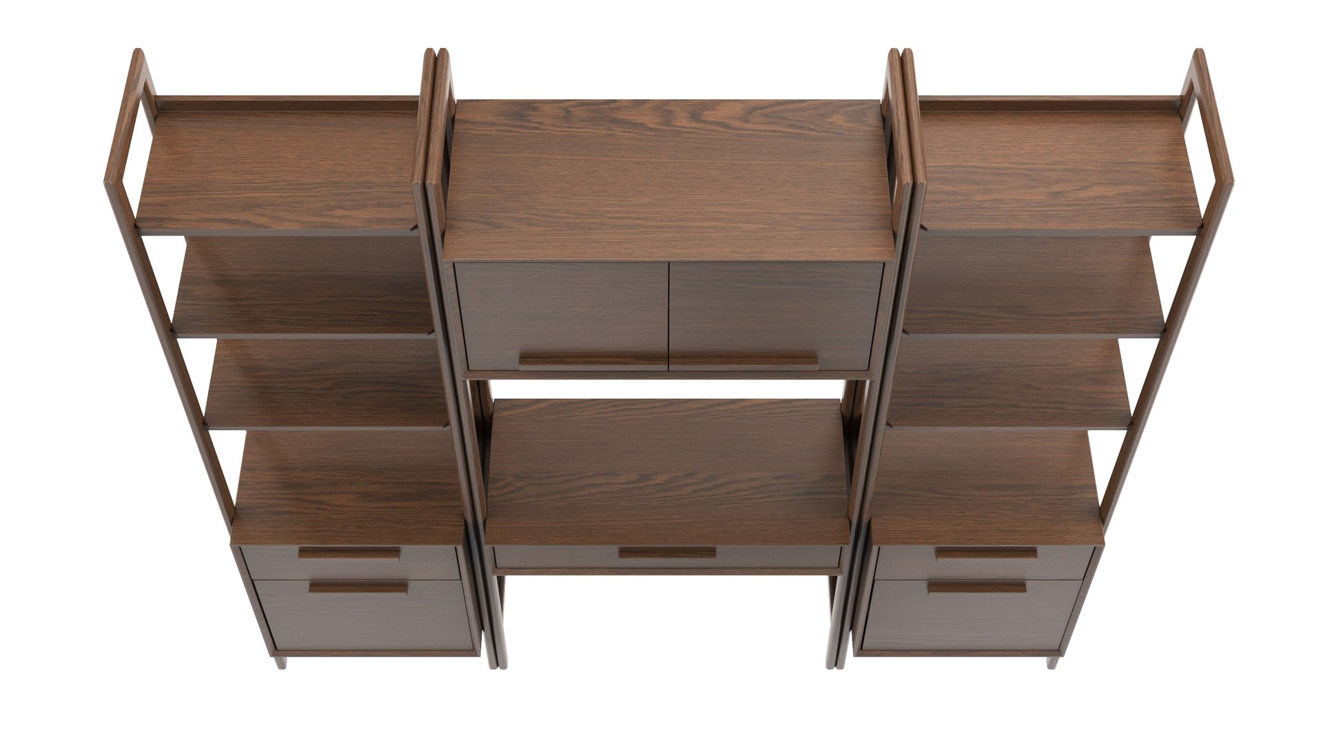 Bookcase 3D - TurboSquid 2189219