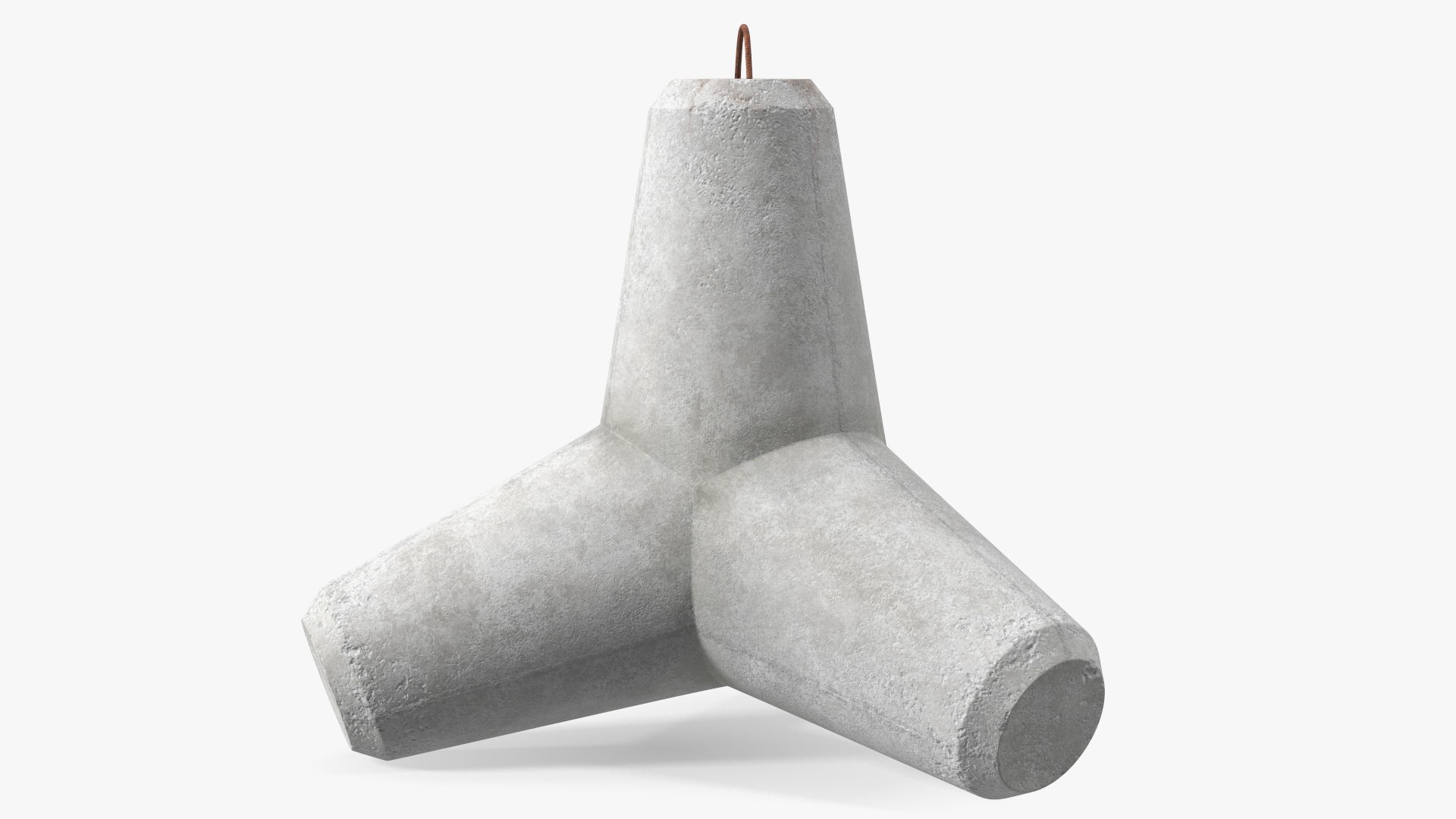 3D Tetrapod Coastal Protection Concrete Block - TurboSquid 1821175