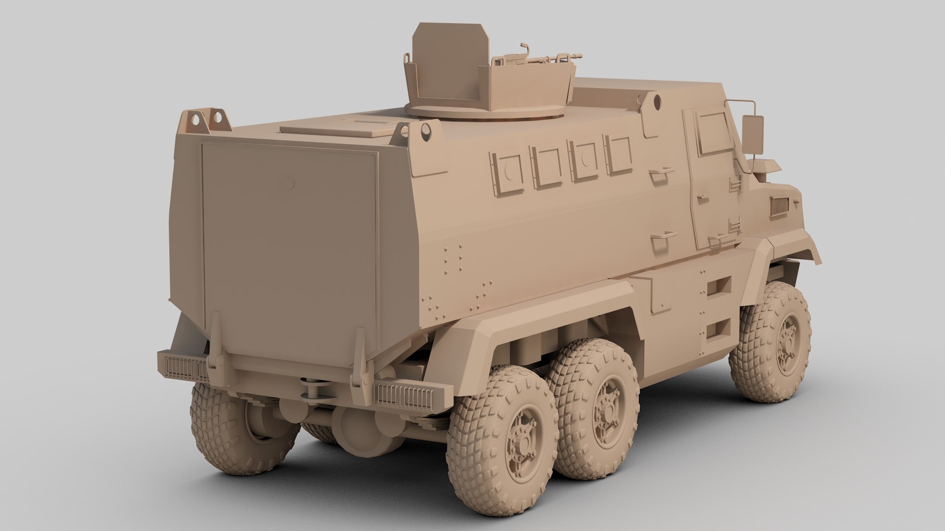 3D Ukrainian Kraz Fiona Armored Truck Model - TurboSquid 1191221