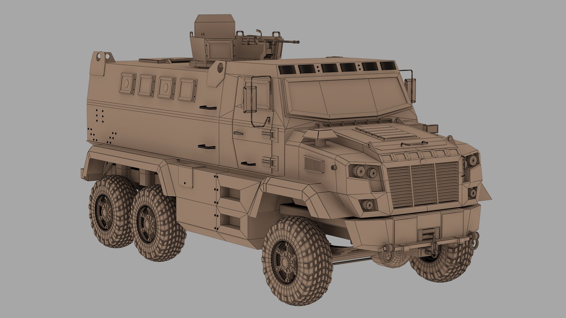 3D Ukrainian Kraz Fiona Armored Truck Model - TurboSquid 1191221