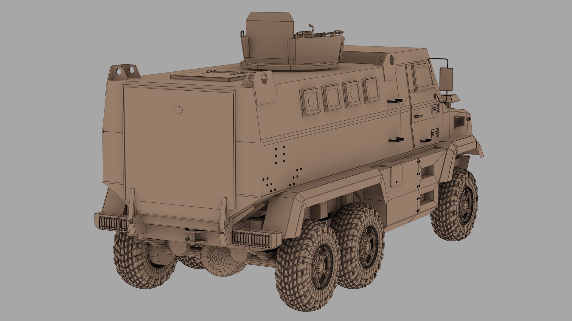 3D Ukrainian Kraz Fiona Armored Truck Model - TurboSquid 1191221