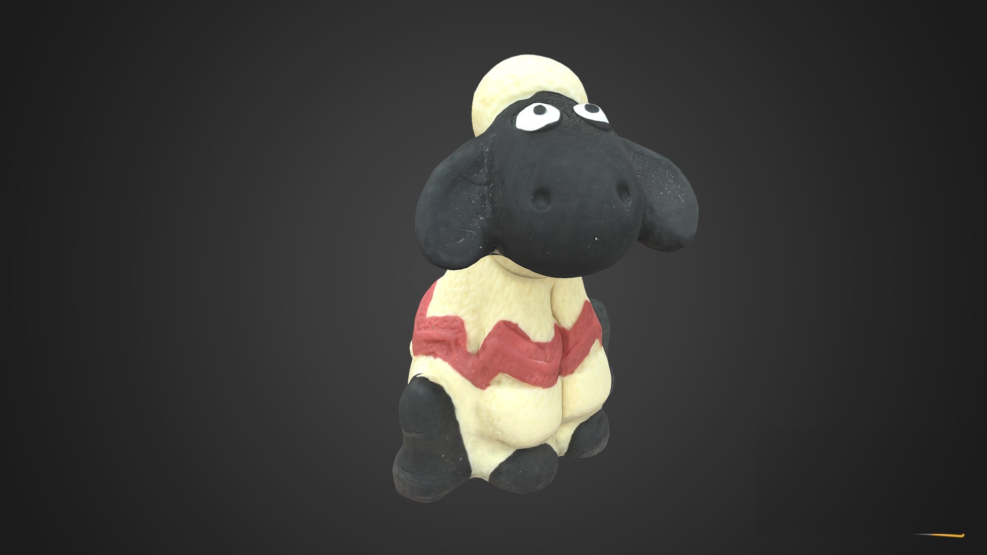 3D Game Ready Cartoon Character Sheep Figure Model - TurboSquid 2015144