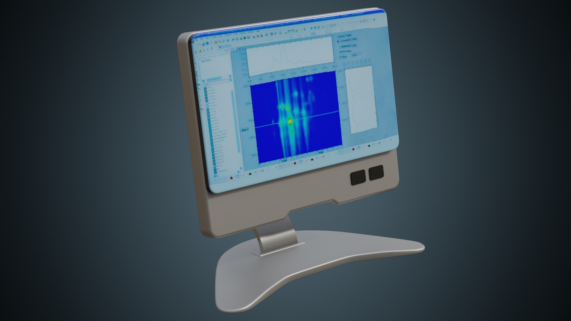 Medical Computer 1 Basic model - TurboSquid 2038844