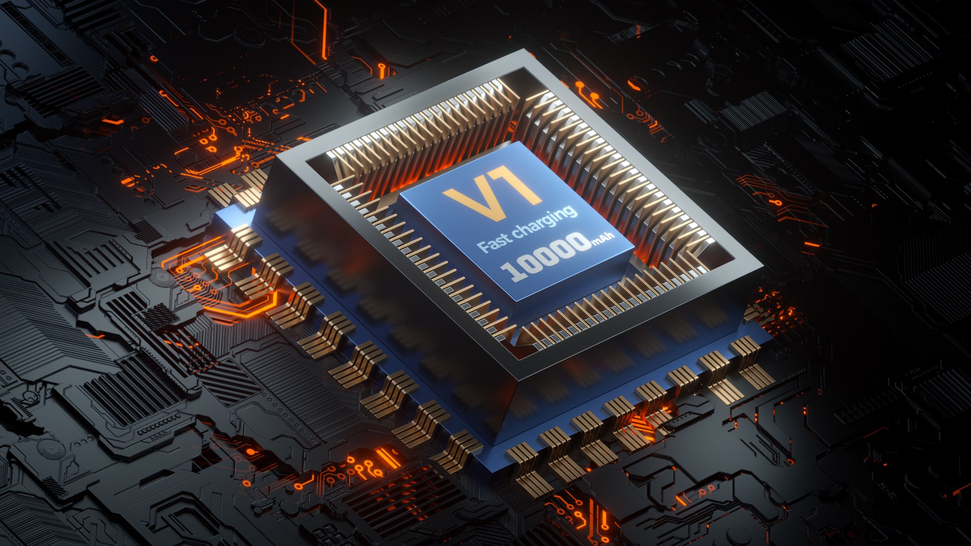 CPU Concept Chip Model Art 3D Model - TurboSquid 2252522