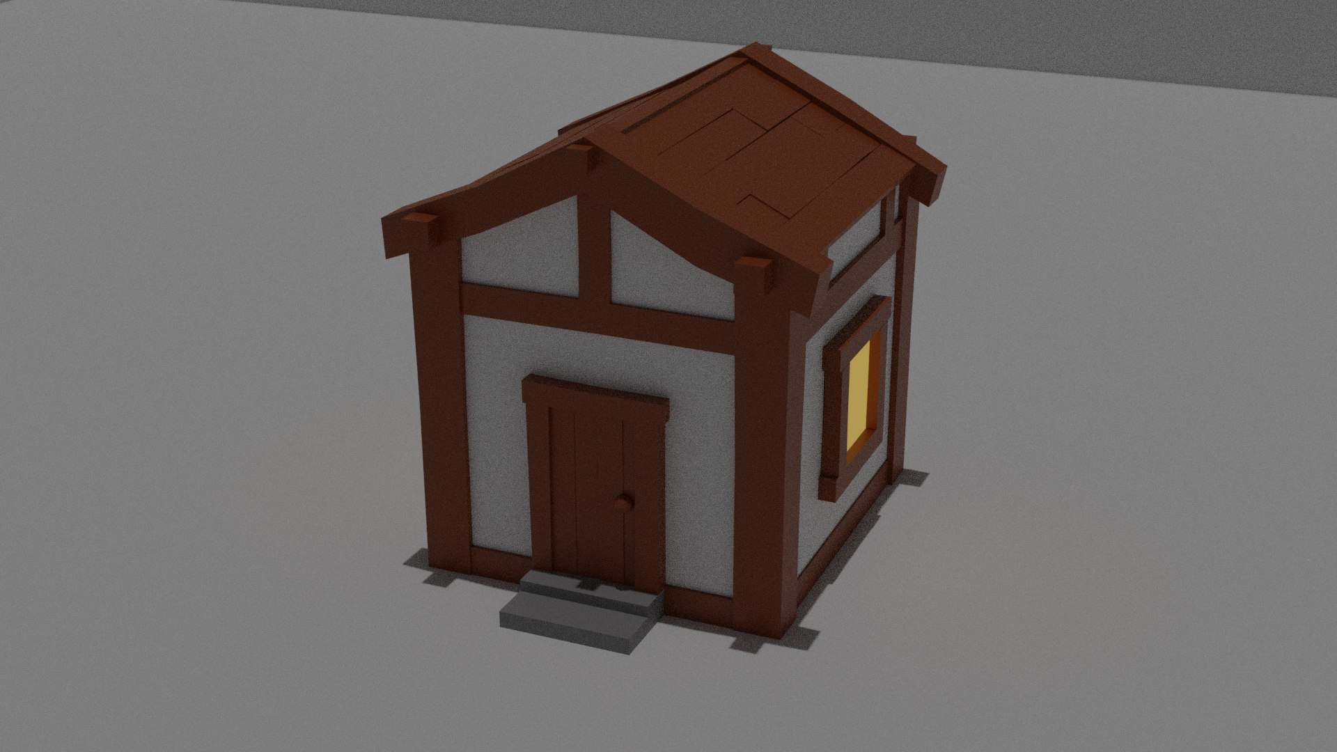 Low Poly 3d Shed Model - TurboSquid 1974779