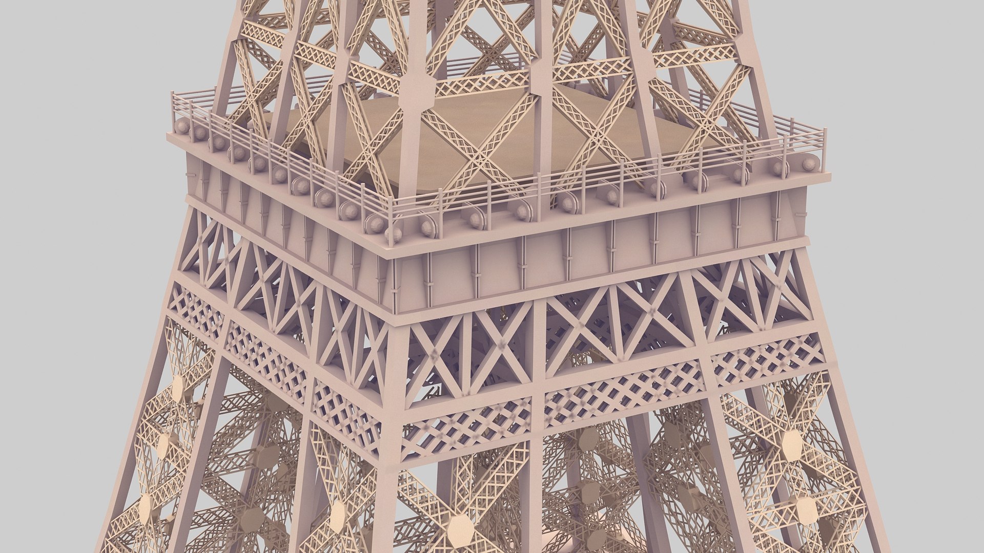 3D Model Eiffel Tower France - TurboSquid 2275664