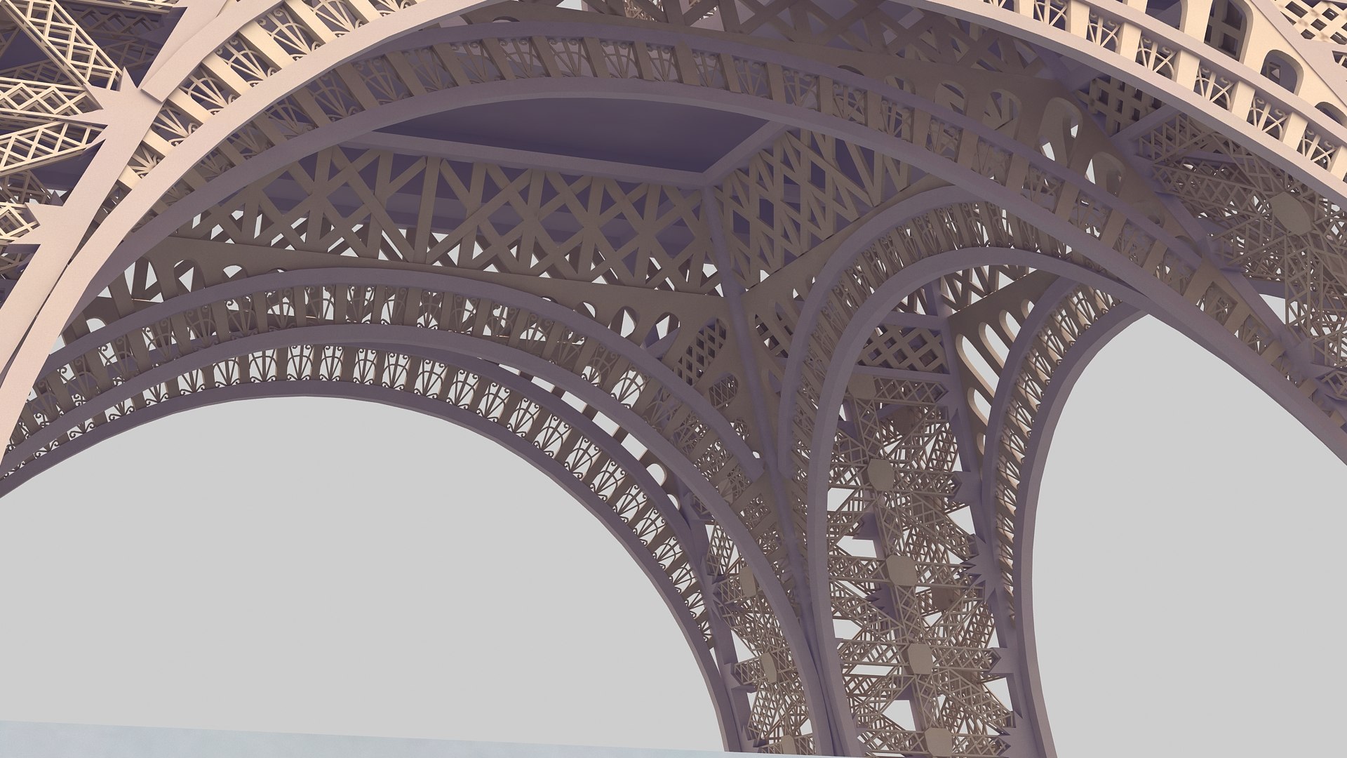 3D Model Eiffel Tower France - TurboSquid 2275664