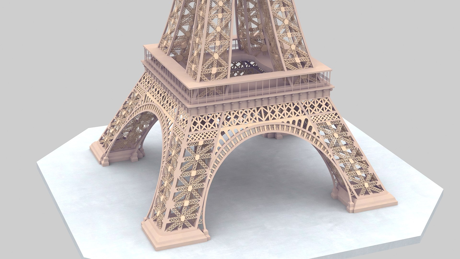 3D Model Eiffel Tower France - TurboSquid 2275664
