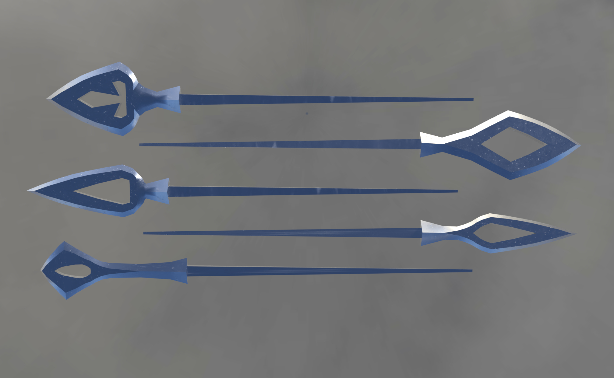 3D set japanese arrows - TurboSquid 1357084