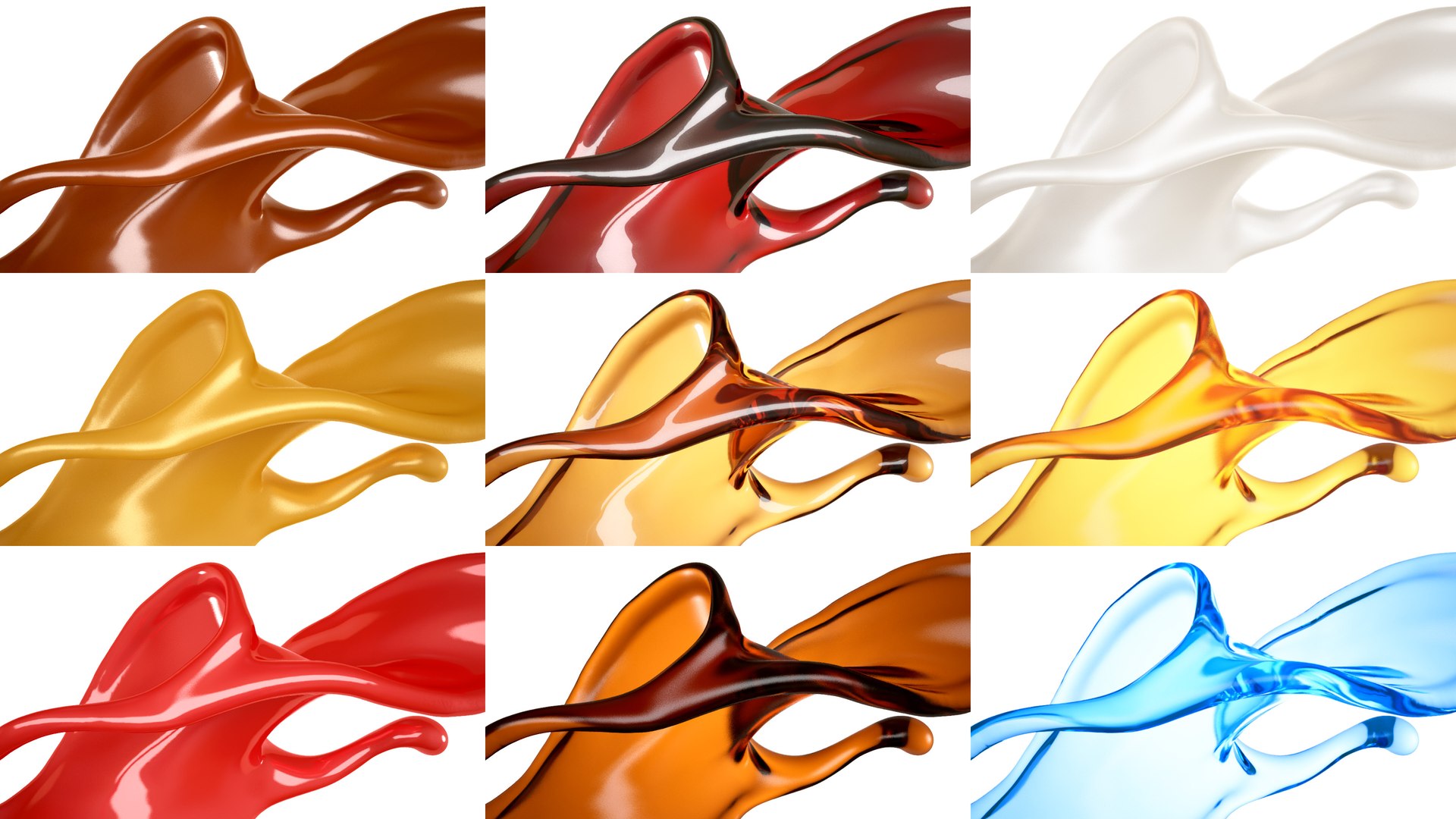 Splash Liquid Water 3D Model - TurboSquid 1635510