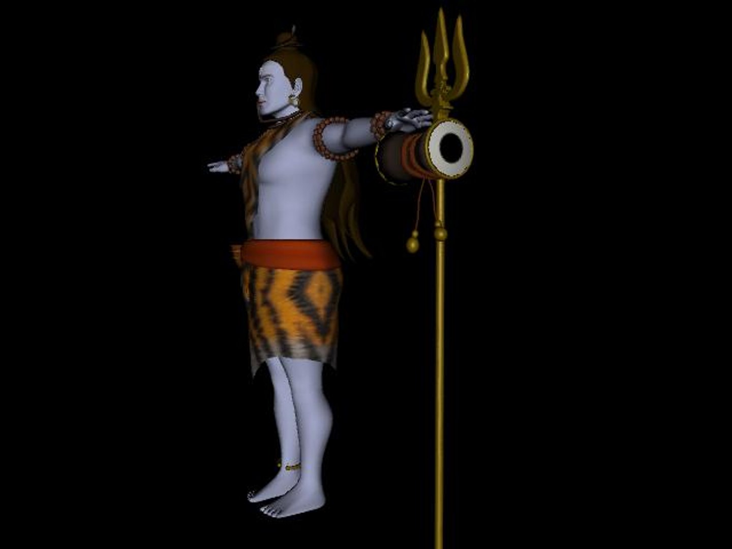 3d Model Lord Shivji