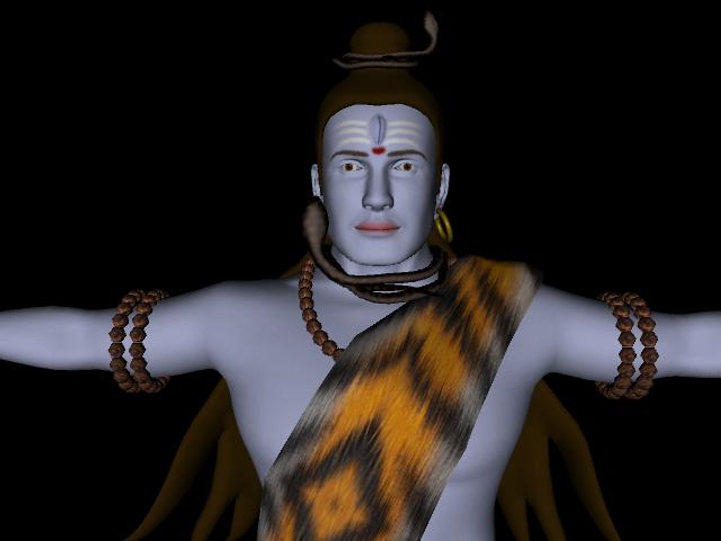 3d Model Lord Shivji