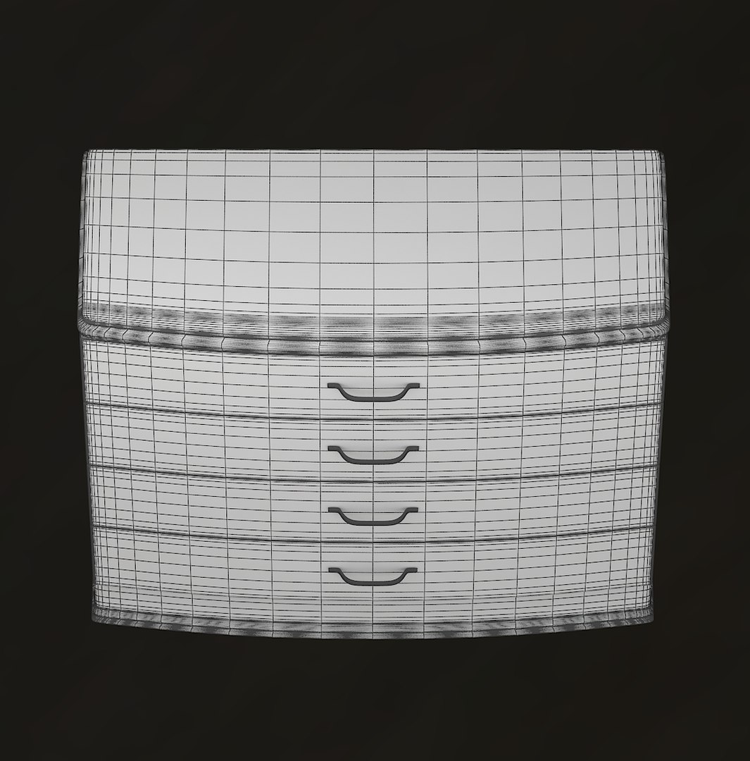 Commode Interior 3d Model