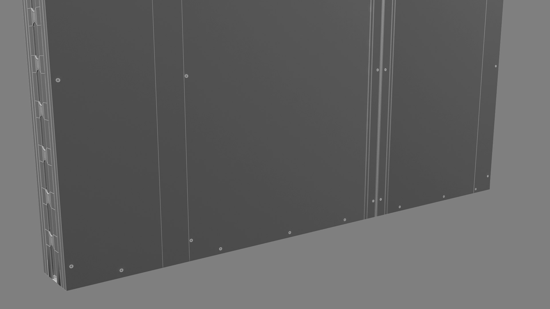 3D model Gypsum Wall - TurboSquid 2013504