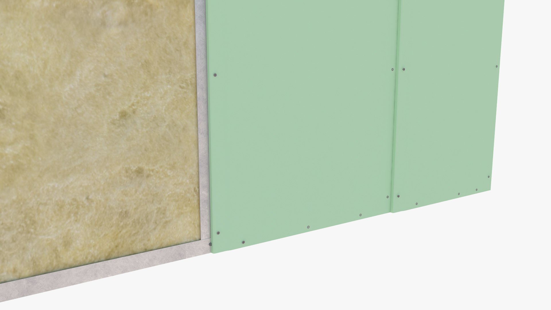 3D Model Gypsum Wall - TurboSquid 2013504