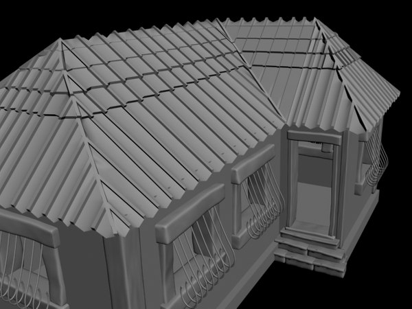 house details 3d model