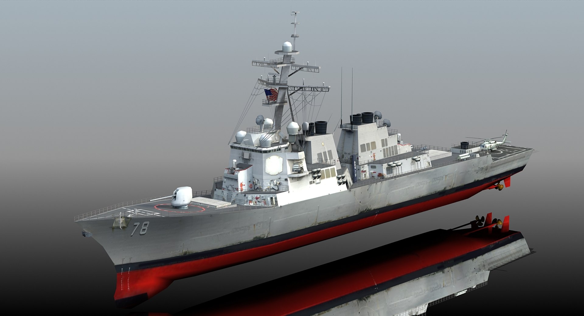 3D Uss Porter Ddg-78 Dd Model | 1146547 | TurboSquid