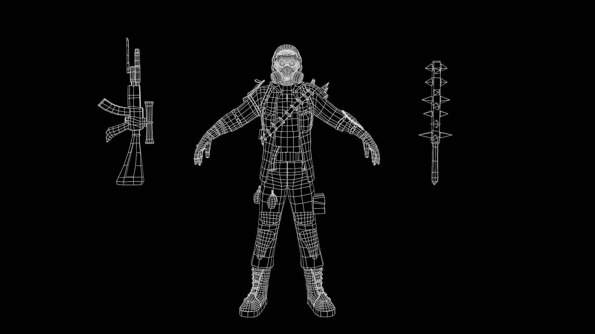 Raider 3D Model - TurboSquid 1789721