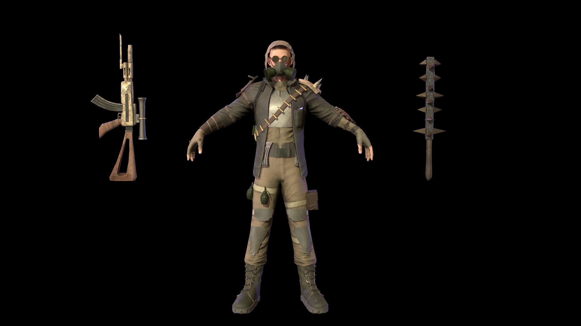 Raider 3D Model - TurboSquid 1789721