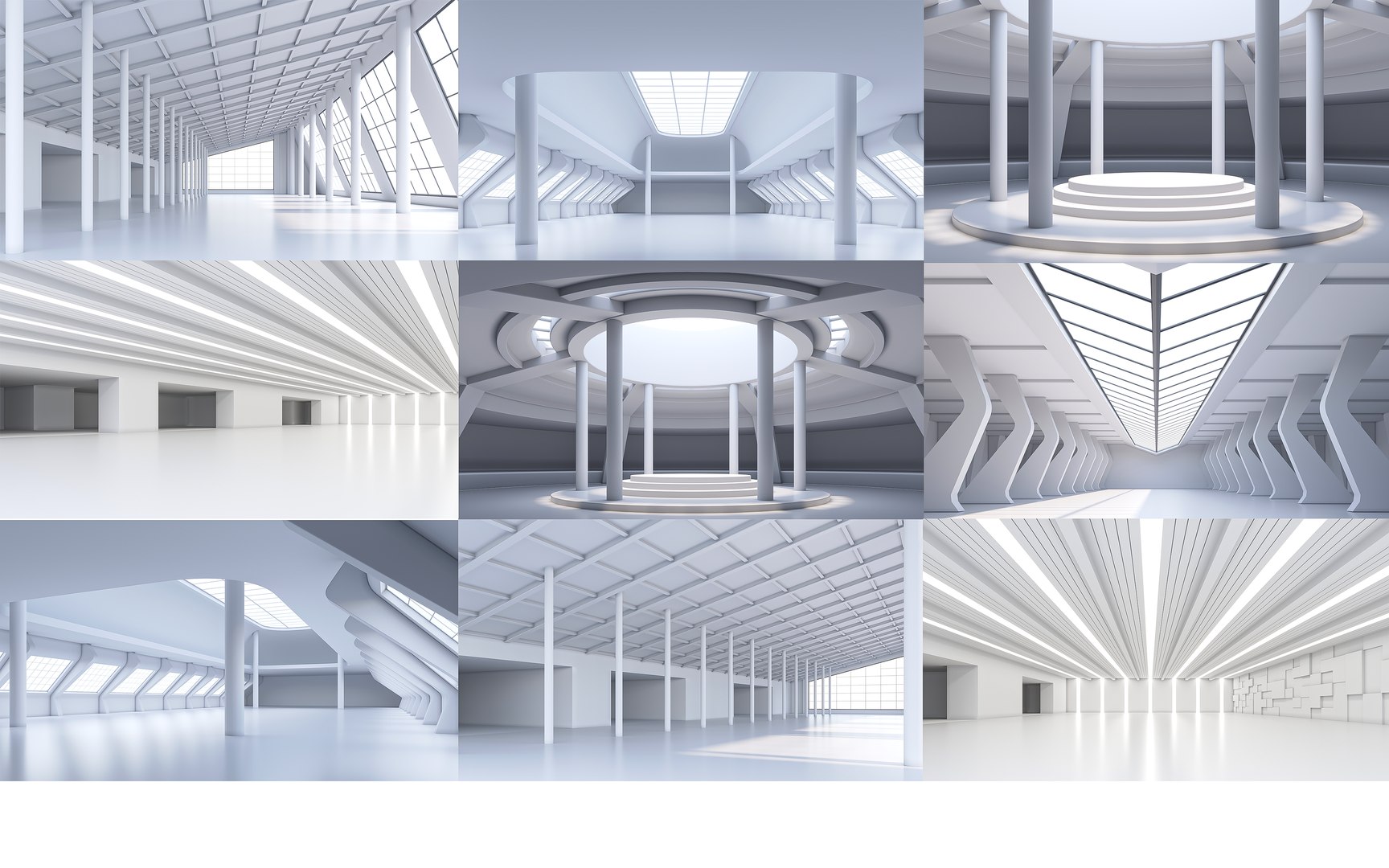 Interior Base Mesh Pack 01 3D - TurboSquid 2012423