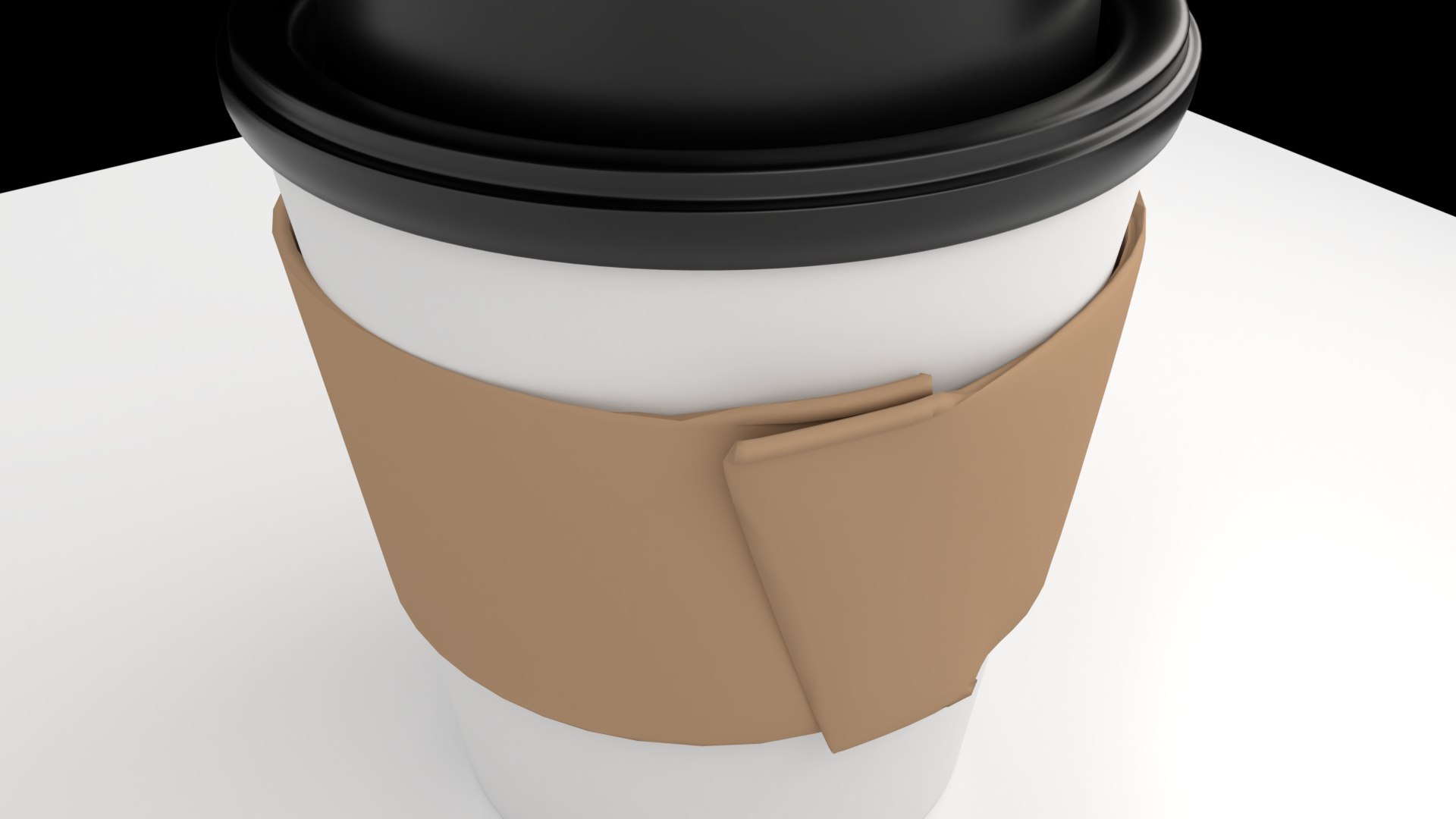 Small Paper Cup with Java Jacket 3D - TurboSquid 1766402