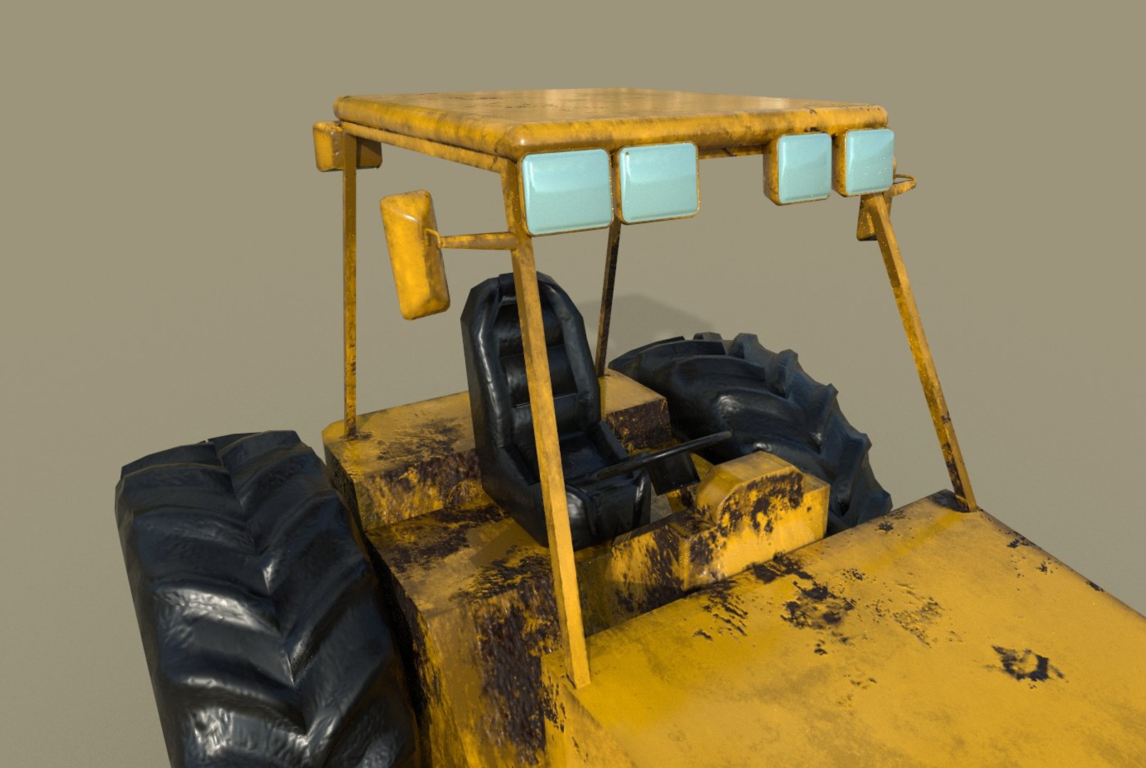 Tractor Agriculture 3D Model - TurboSquid 1654776