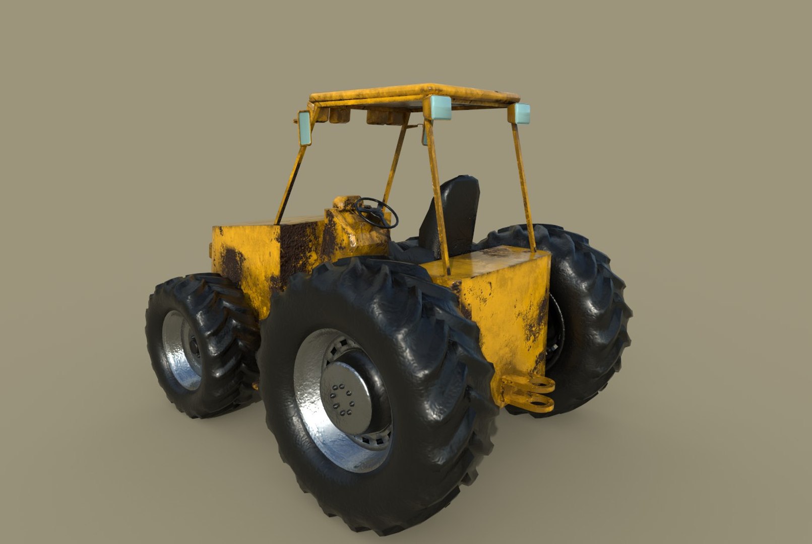 Tractor Agriculture 3D Model - TurboSquid 1654776