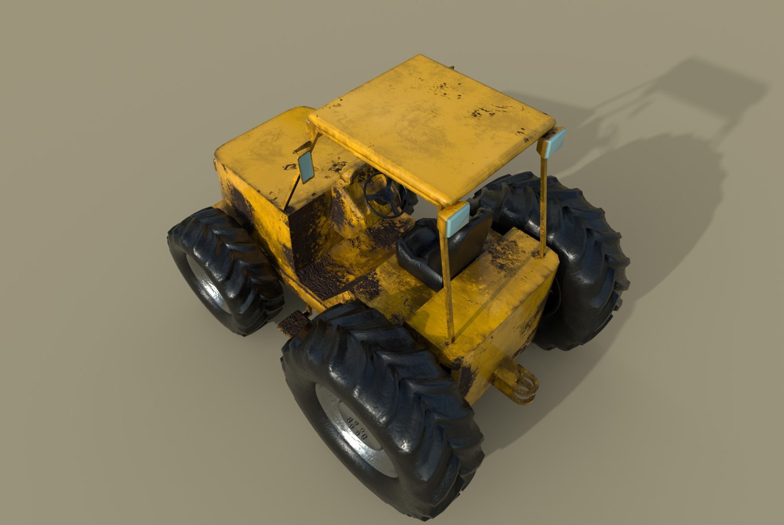 Tractor Agriculture 3D Model - TurboSquid 1654776