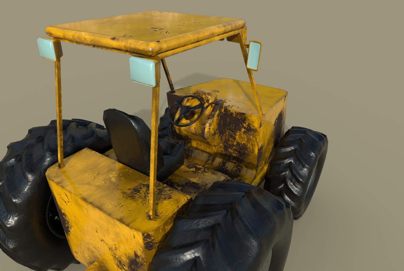 Tractor Agriculture 3D Model - TurboSquid 1654776