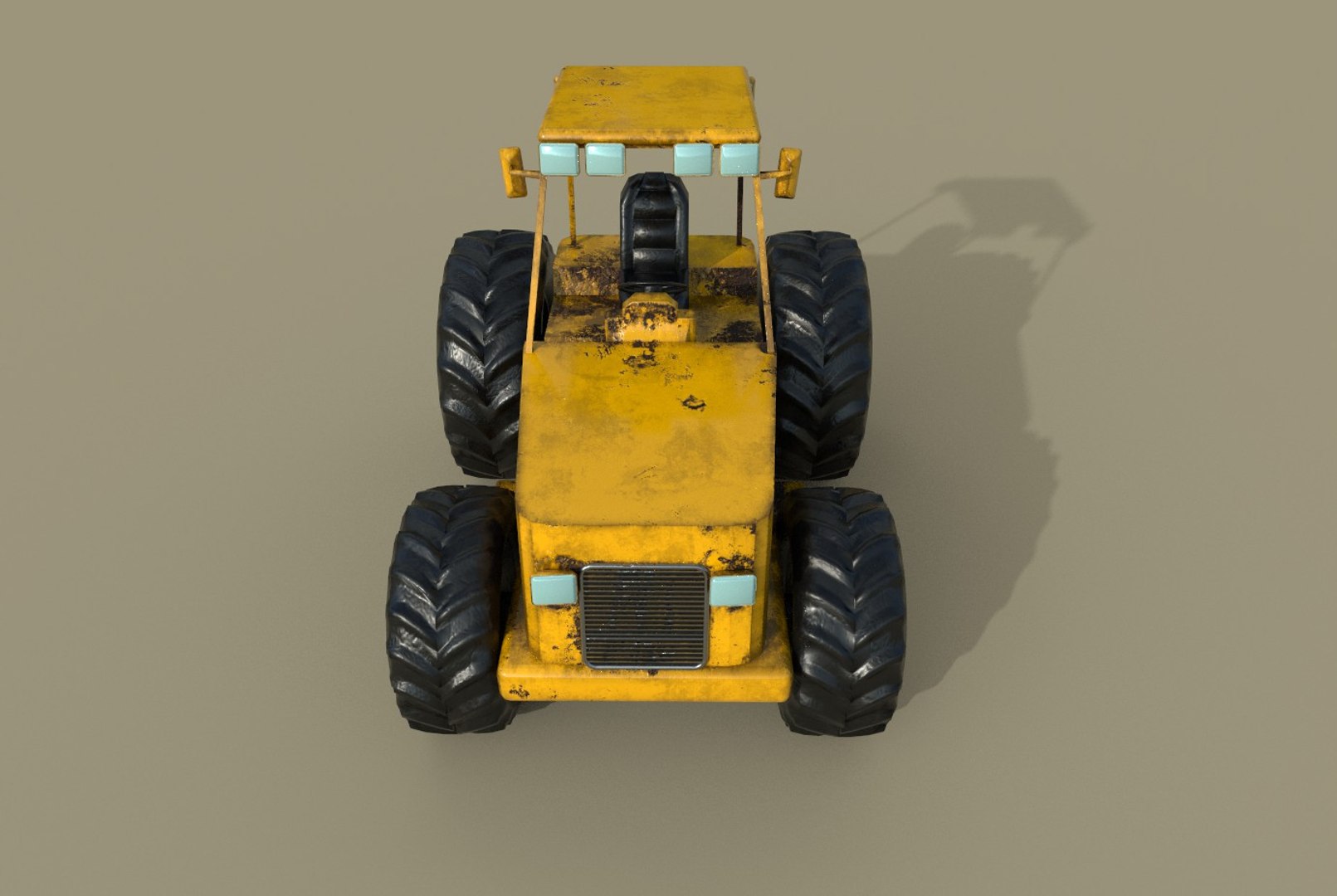 Tractor Agriculture 3D Model - TurboSquid 1654776