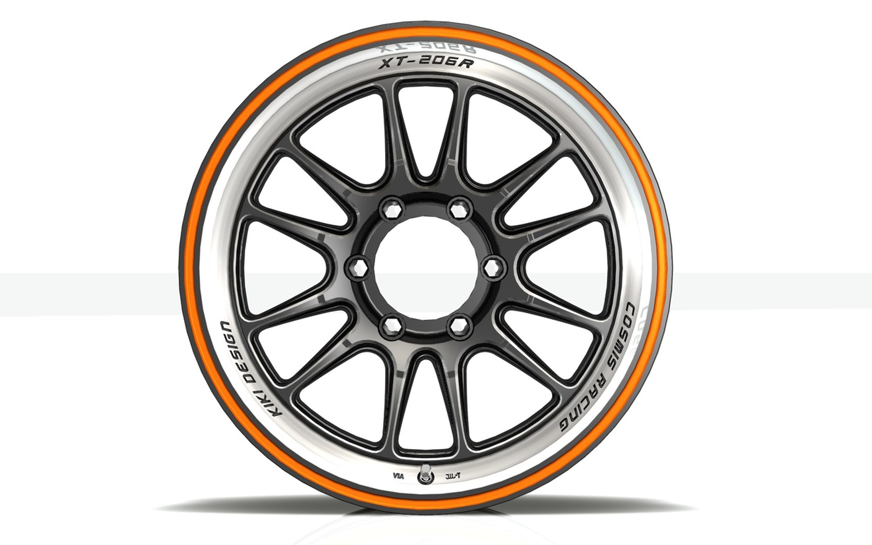 3D Model Wheel Cosmis Xt-206 - TurboSquid 1404944