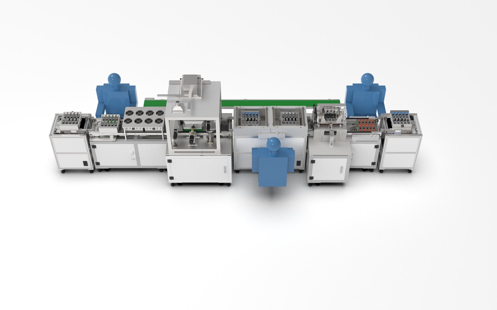 3D Silicon Steel Sheet Automatic Pressing And Welding Machine model ...